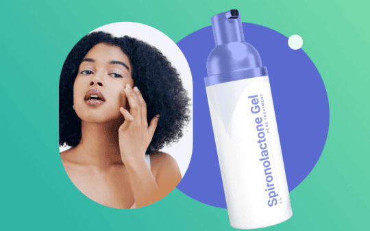 What is topical spironolactone and what is it used for?