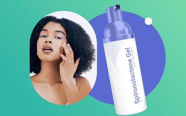 What is topical spironolactone and what is it used for?