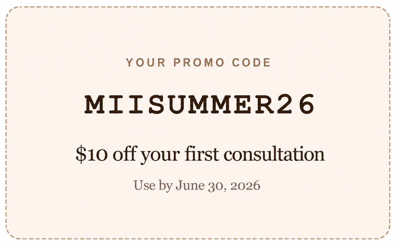 Online Dermatologist Coupons | Miiskin
